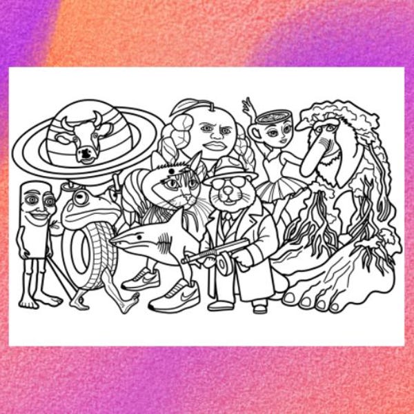 Italian Brainrot Printable - Etsy