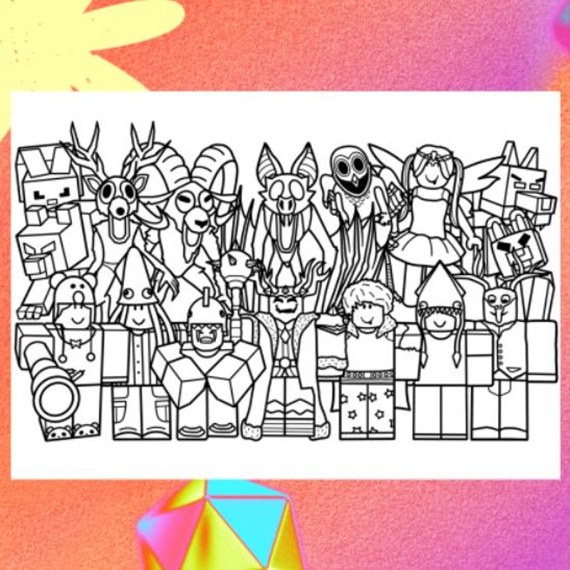 C00lkidd Forsaken Coloring Pages - Etsy Canada