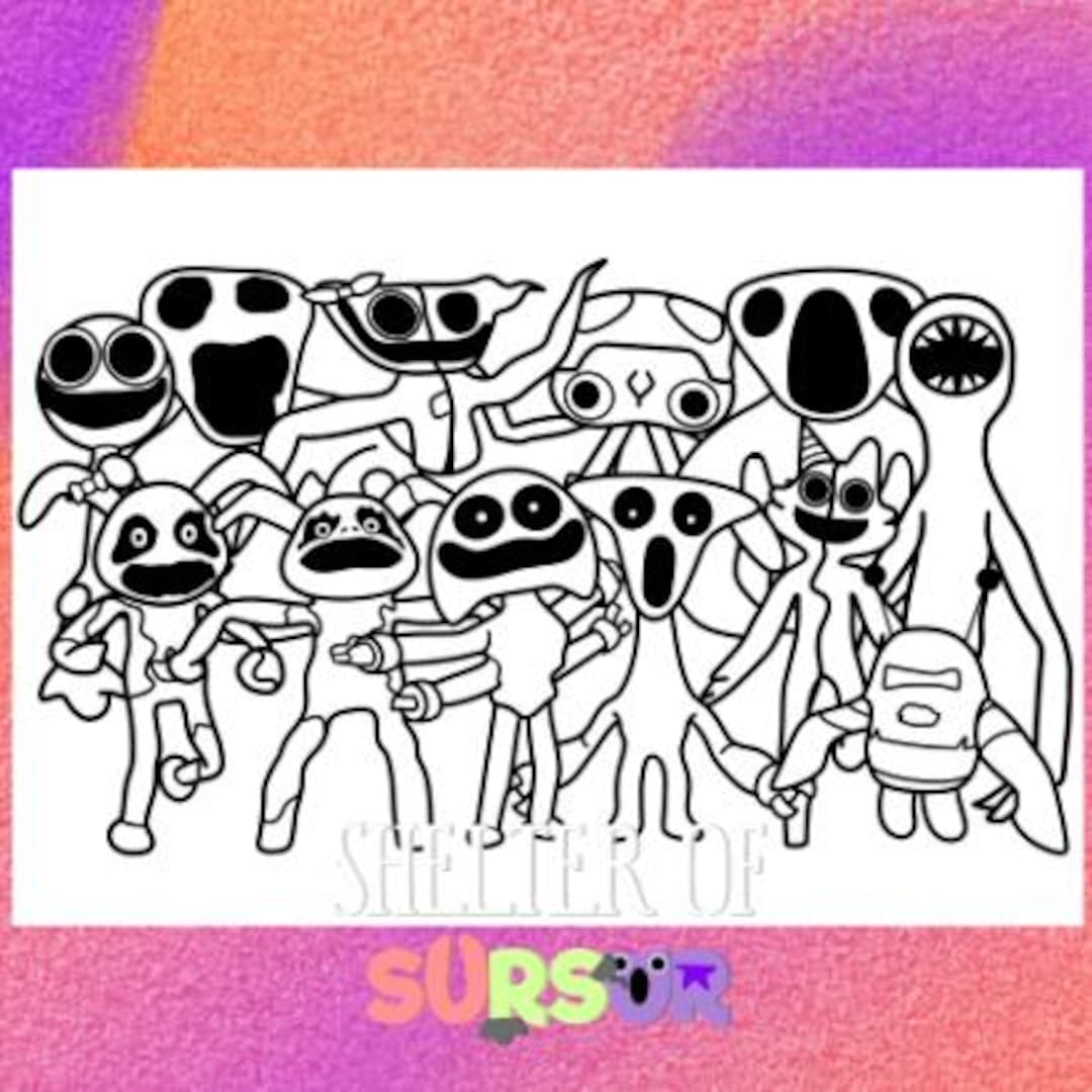 Buy Shelter of Sursur Coloring Page 1 PNG and 1 PDF A4 Size. for ...