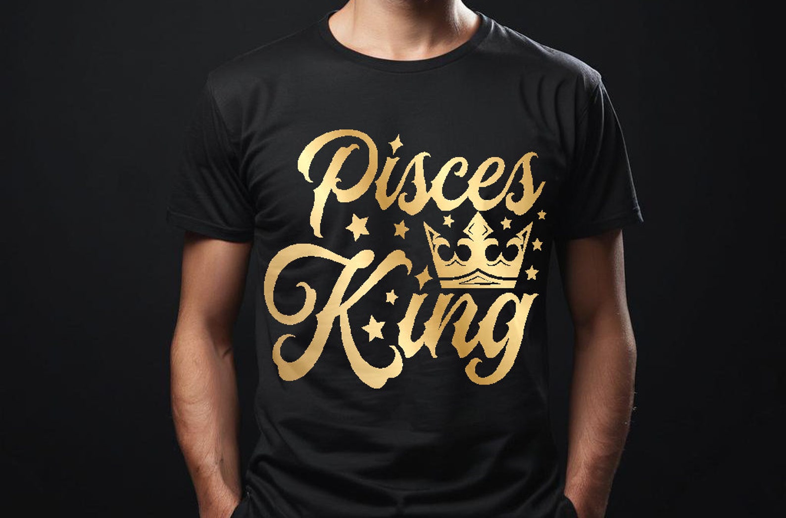 Pisces King Pisces Custom SVG Files for Cricut Cricut, Silhouette Cut ...