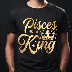 Pisces King Pisces Custom SVG Files for Cricut Cricut, Silhouette Cut ...