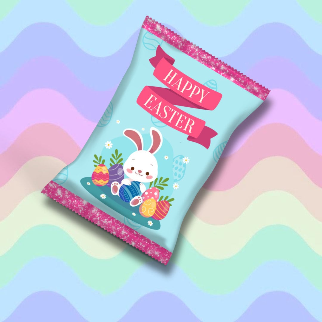Easter Candy Bag, Easter Chips Bag - Etsy