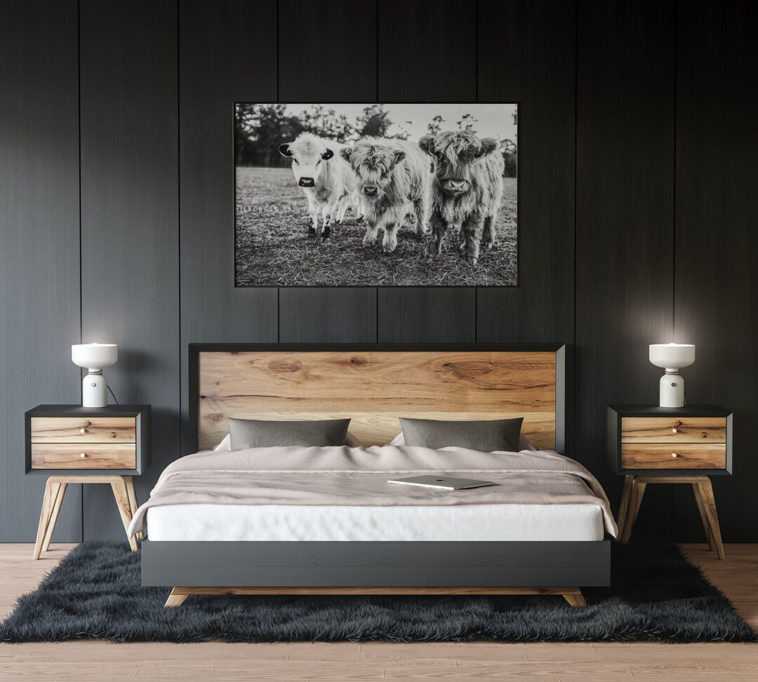 Mini Highland Cows Printable | Mini Cow Wall Art | Mini Highpark | Cow ...