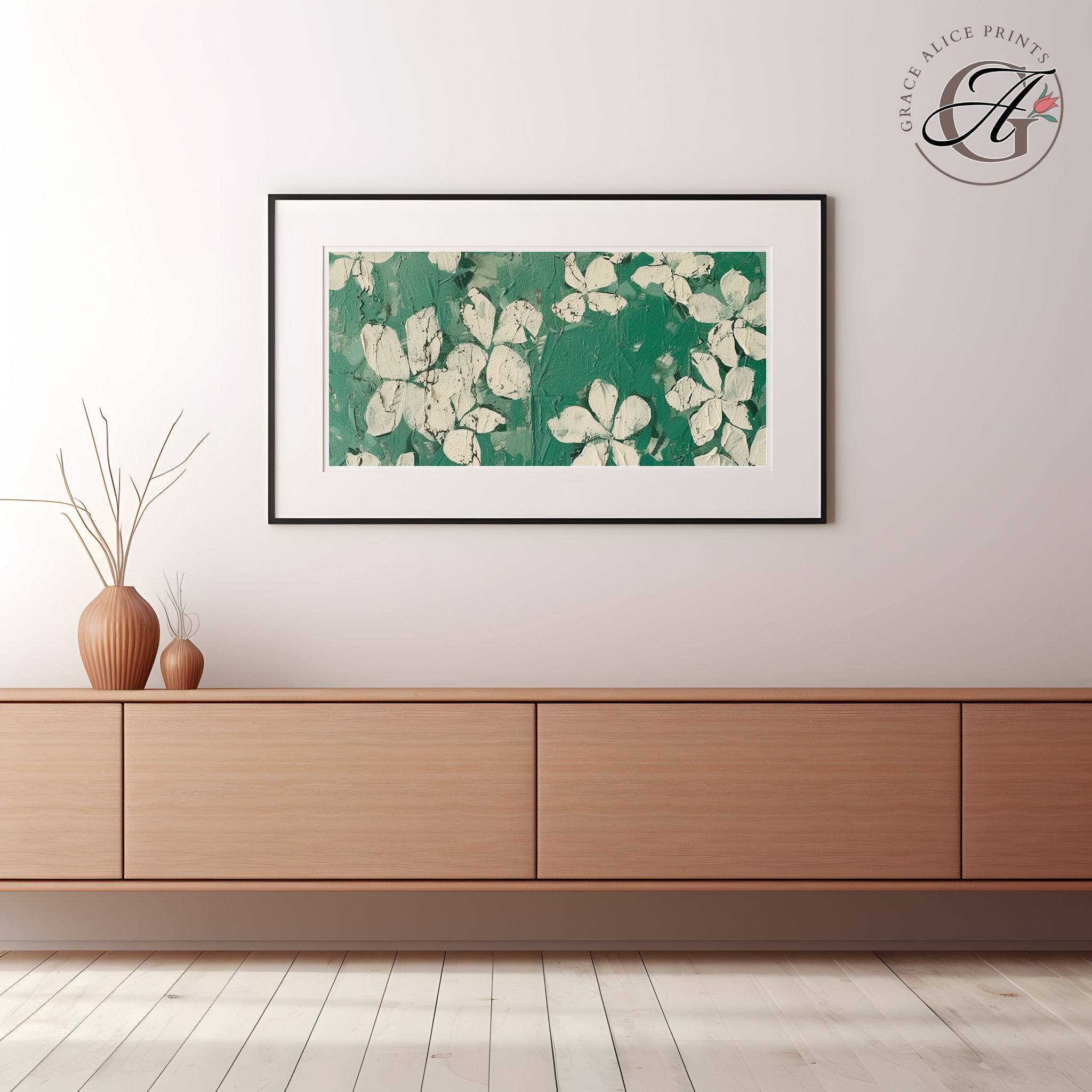 Abstract Flowers Wall Art, Abstract Flowers, Abstract Botanicals ...