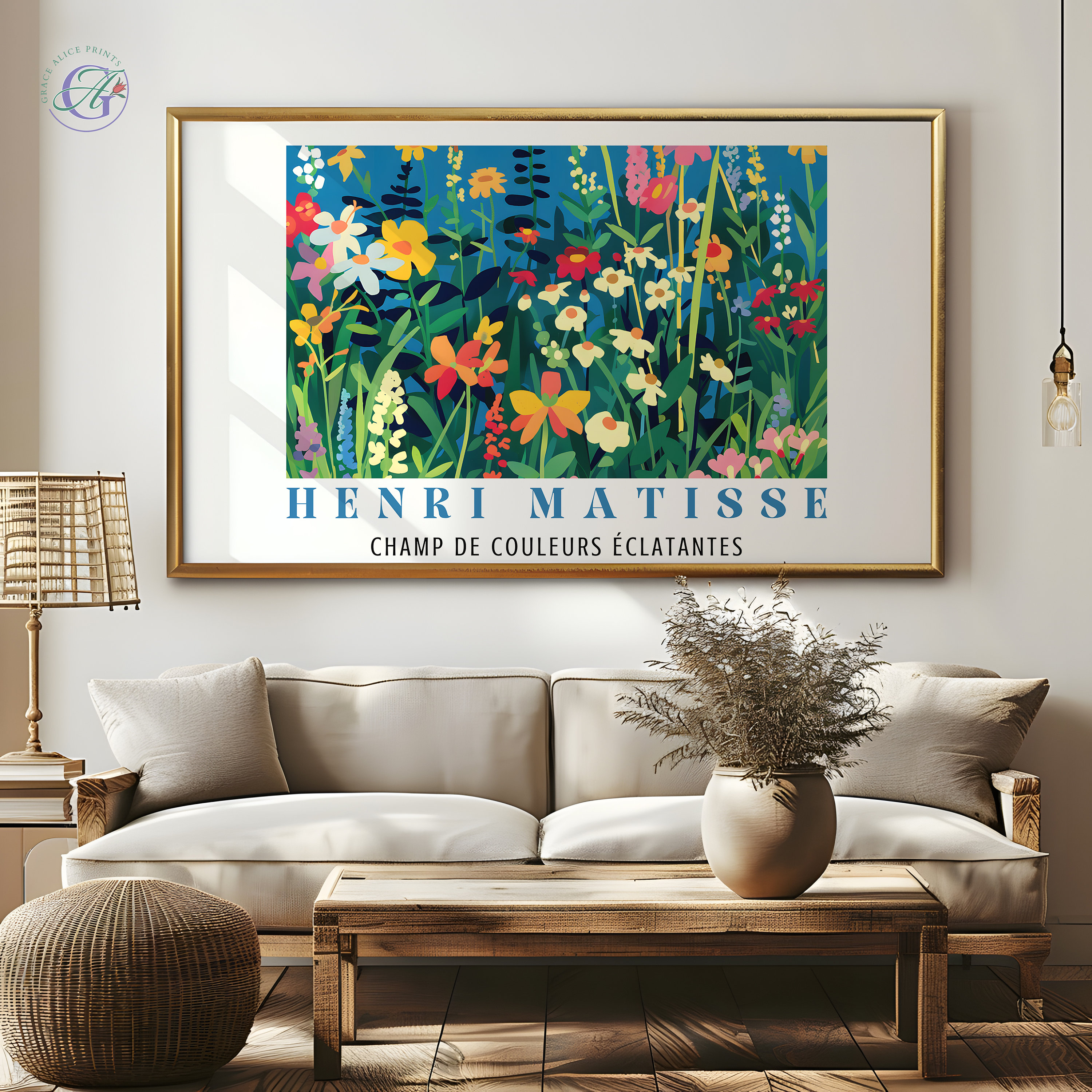 Matisse Fauvism Brilliant Wildflowers, Henri Matisse, Matisse Print ...
