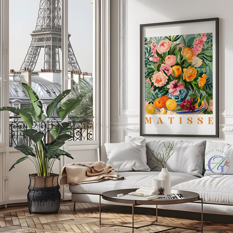 Henri Matisse Fauvism Flower Bouquet, Henri Matisse, Matisse Print ...