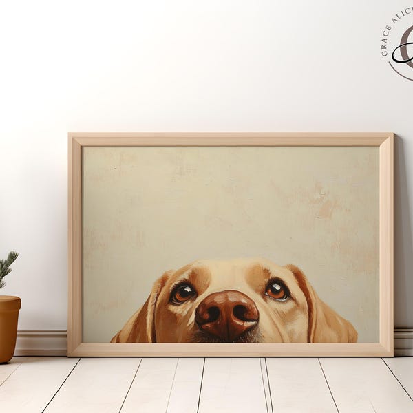 Peeking Lab Svg - Etsy