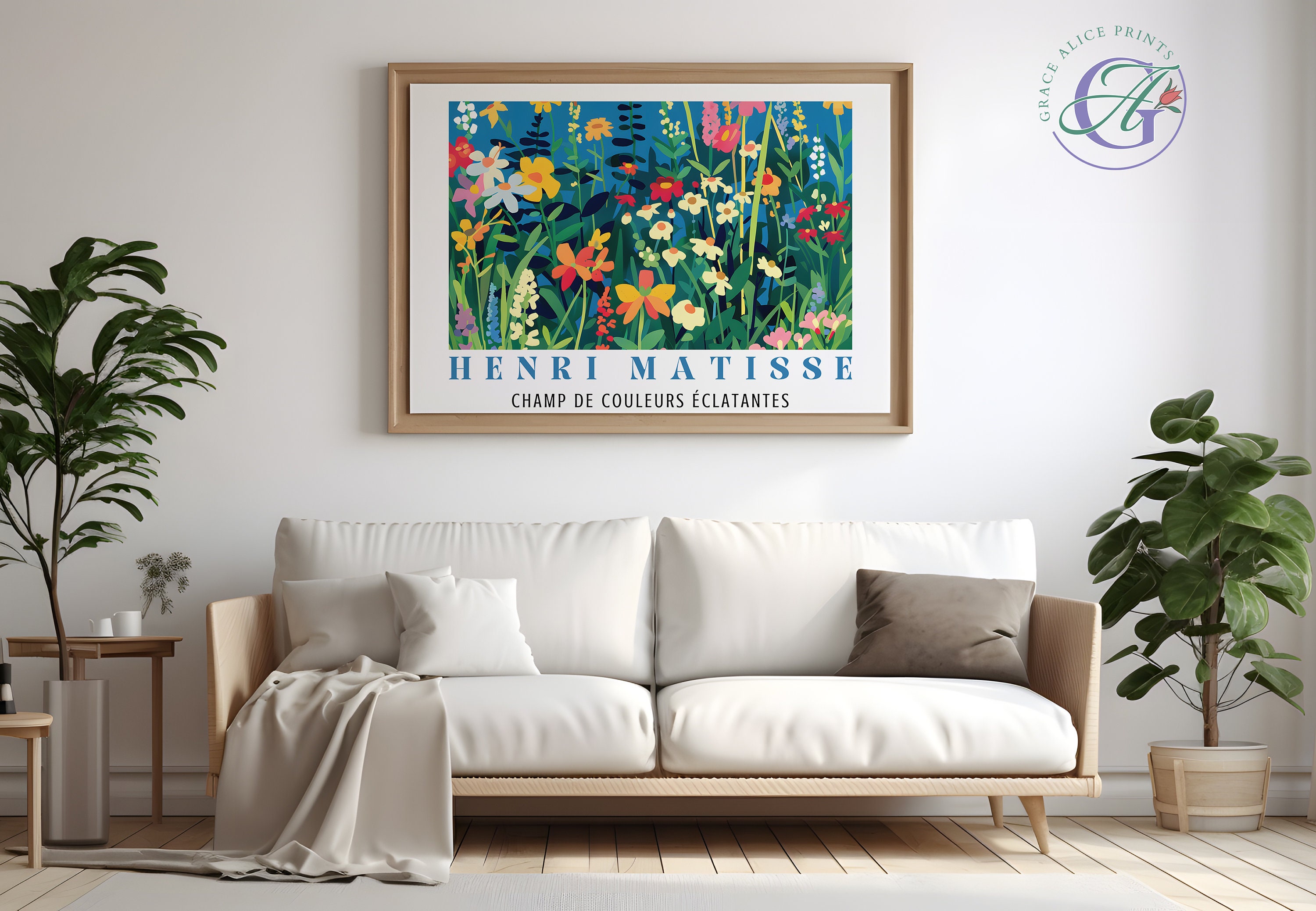 Matisse Fauvism Brilliant Wildflowers, Henri Matisse, Matisse Print ...
