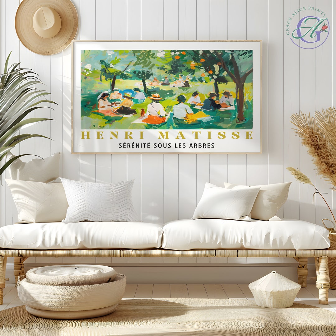 Frame TV Matisse Picnic, Henri Matisse Tv Art, Fauvism Tv Art, Matisse ...