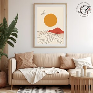 Japanese Minimalist Line Art, Minimalist Line Art, Line Art, Japandi ...