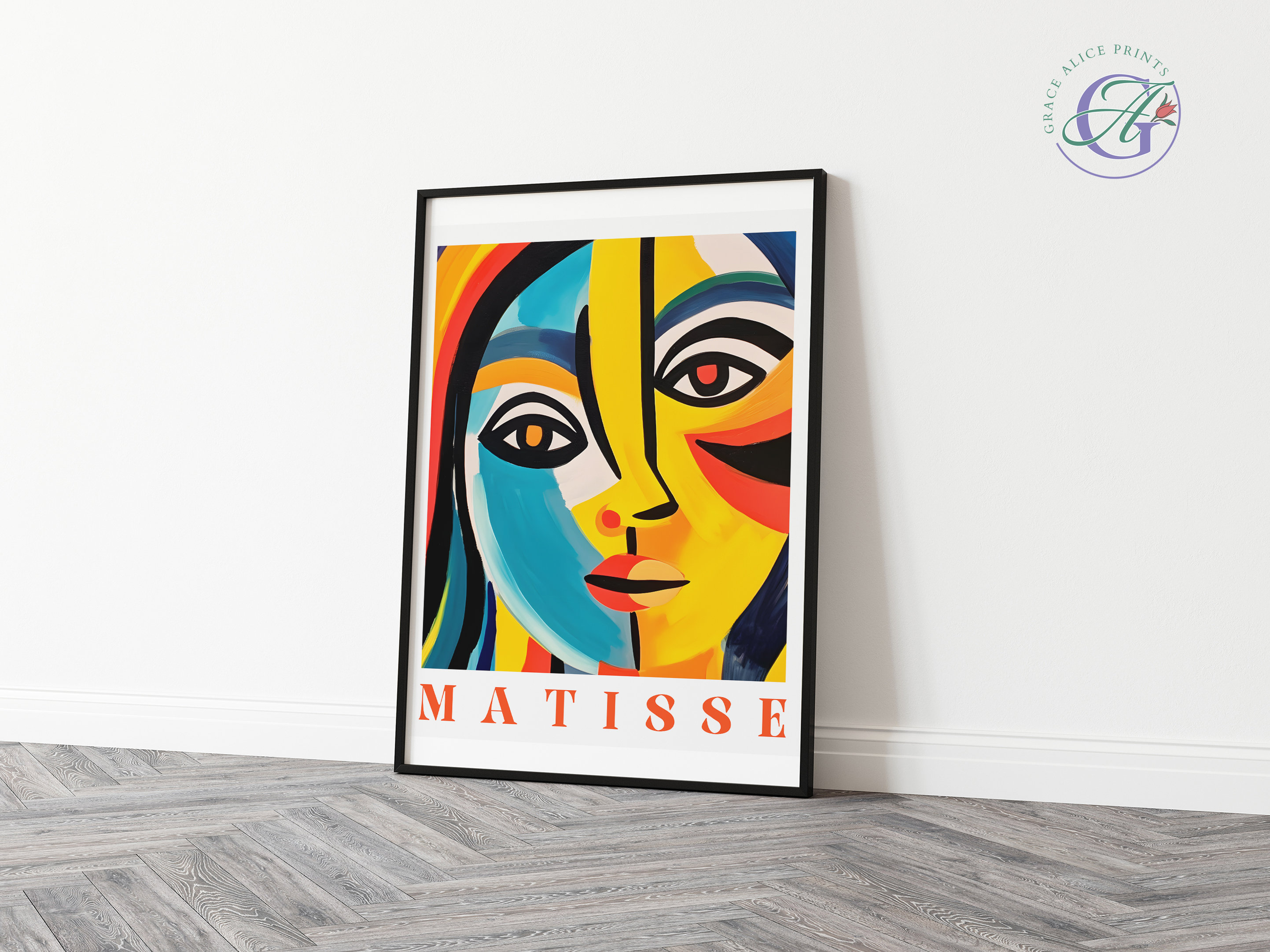 Henri Matisse Fauvism Female Portrait Art Print (digital Download) - Etsy