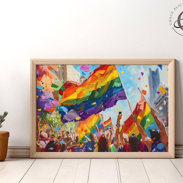 Pride Wall Art - Etsy UK