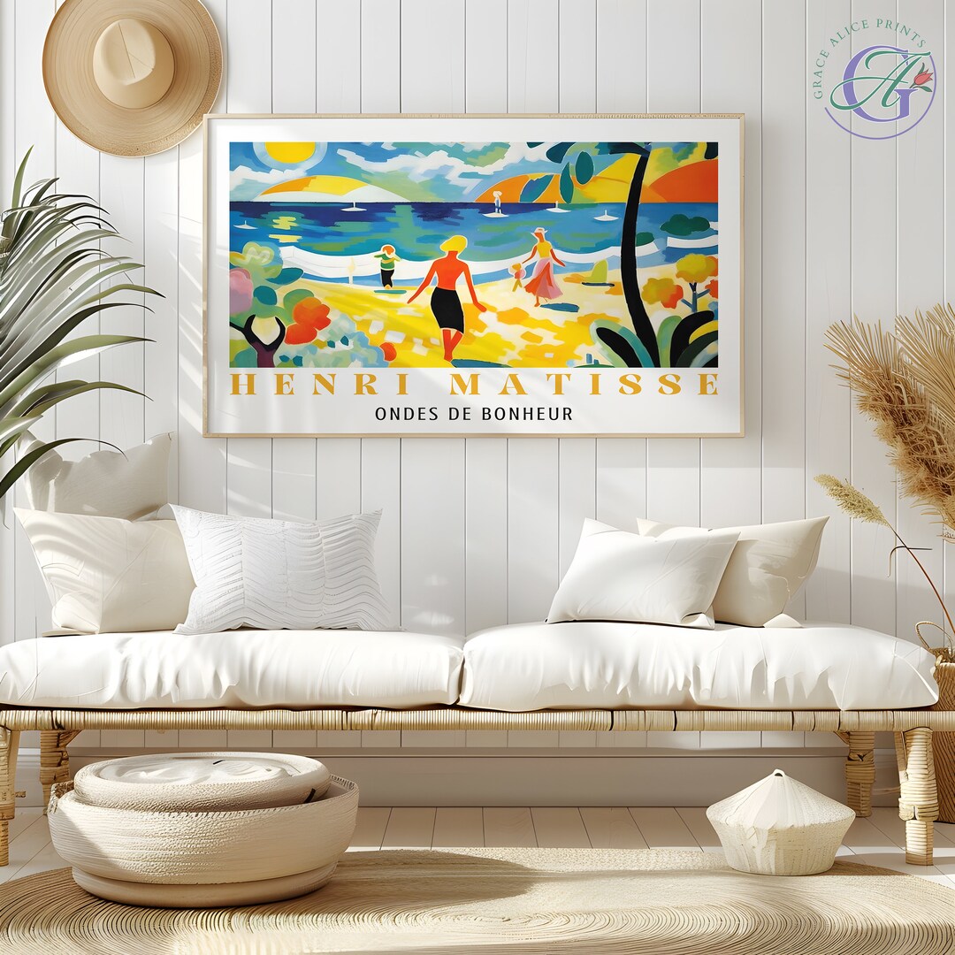 Frame TV Matisse Beach, Henri Matisse Tv Art, Fauvism Tv Art, Matisse ...
