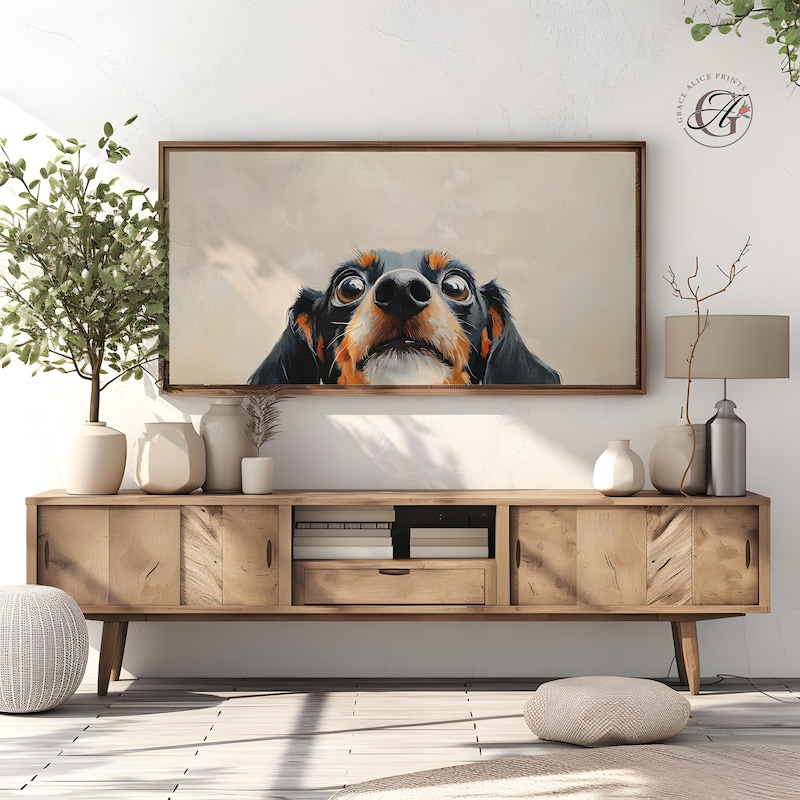 Dachshund Painting - Etsy