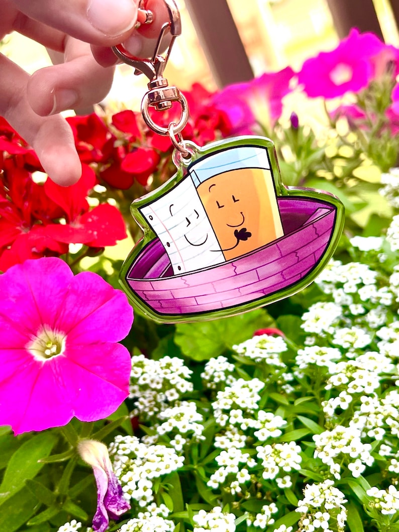 Inanimate Insanity Payjay Aquatic Conflict Paper and OJ Acrylic Charms ...