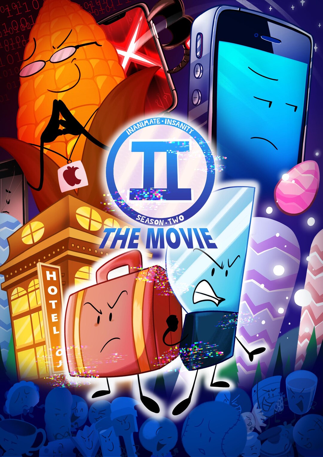 Inanimate Insanity II: the Movie Poster - Etsy