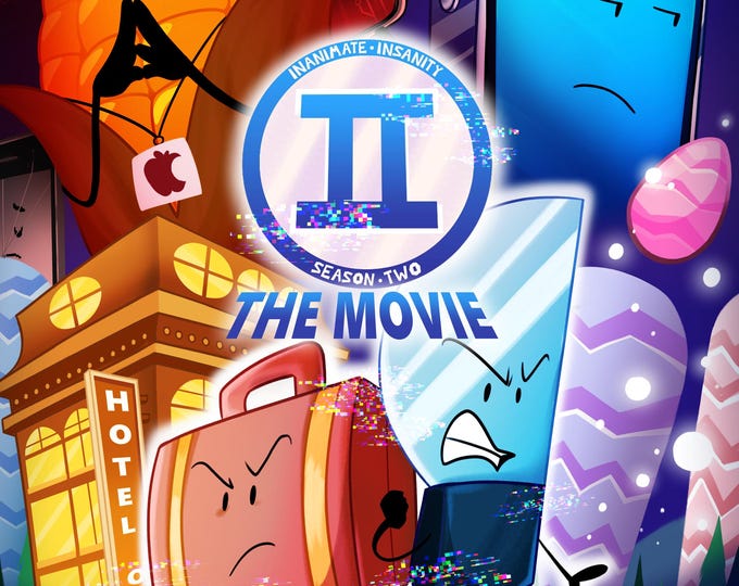 Inanimate Insanity II: the Movie Poster - Etsy UK