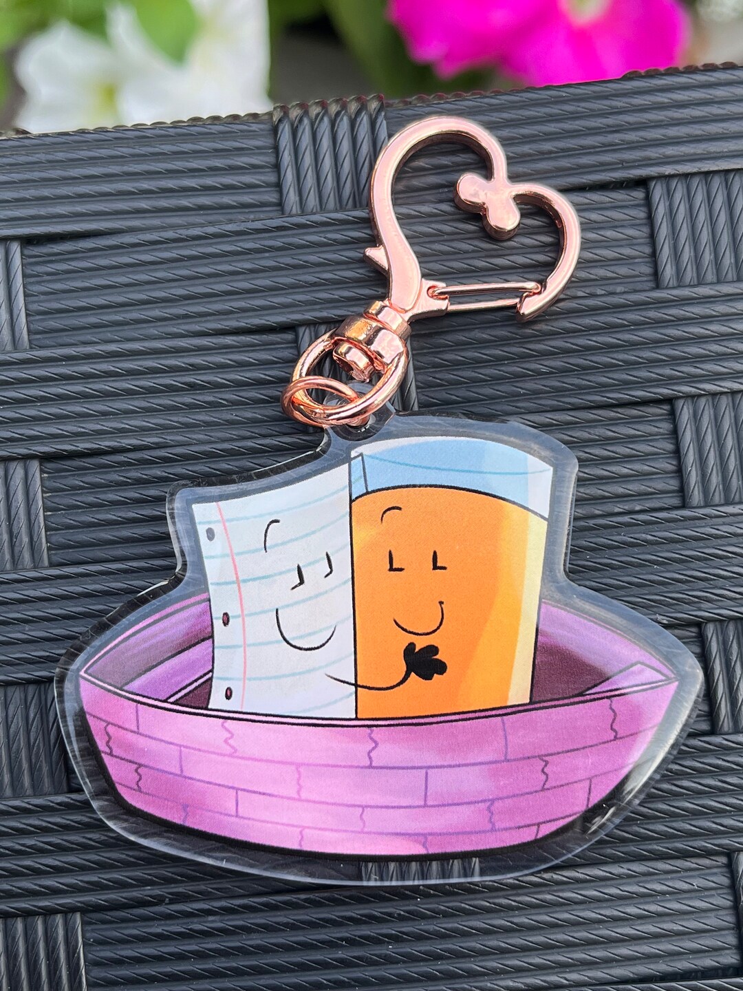 Inanimate Insanity Payjay Aquatic Conflict Paper and OJ Acrylic Charms ...