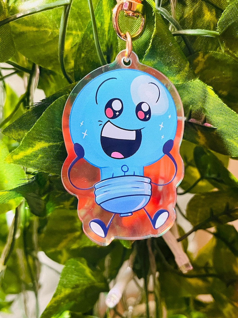 Lightbulb Inanimate Insanity Double Sided Rainbow Charm - Etsy