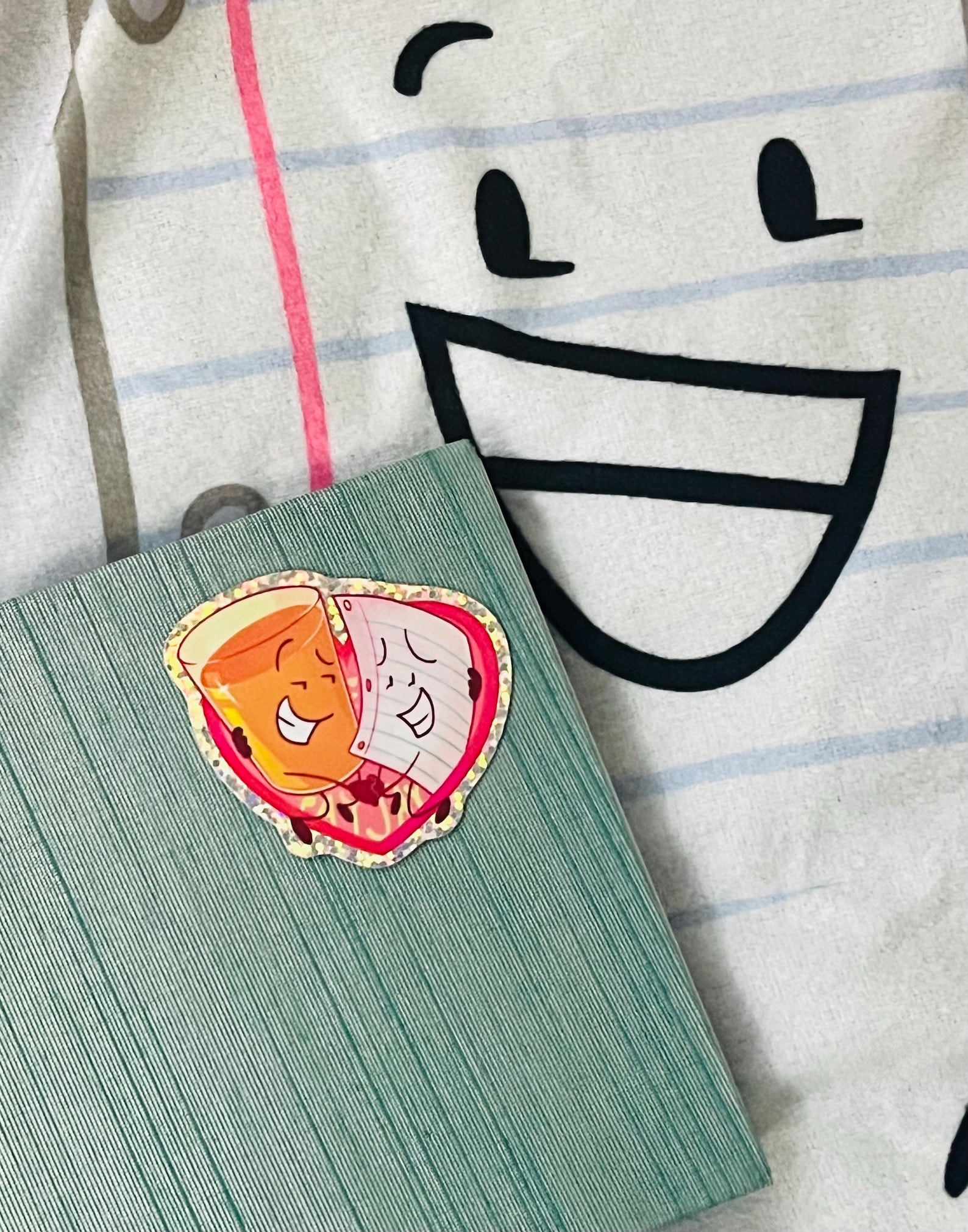 Payjay Heart Sticker - Inanimate Insanity Paper and OJ Glitter Sticker ...