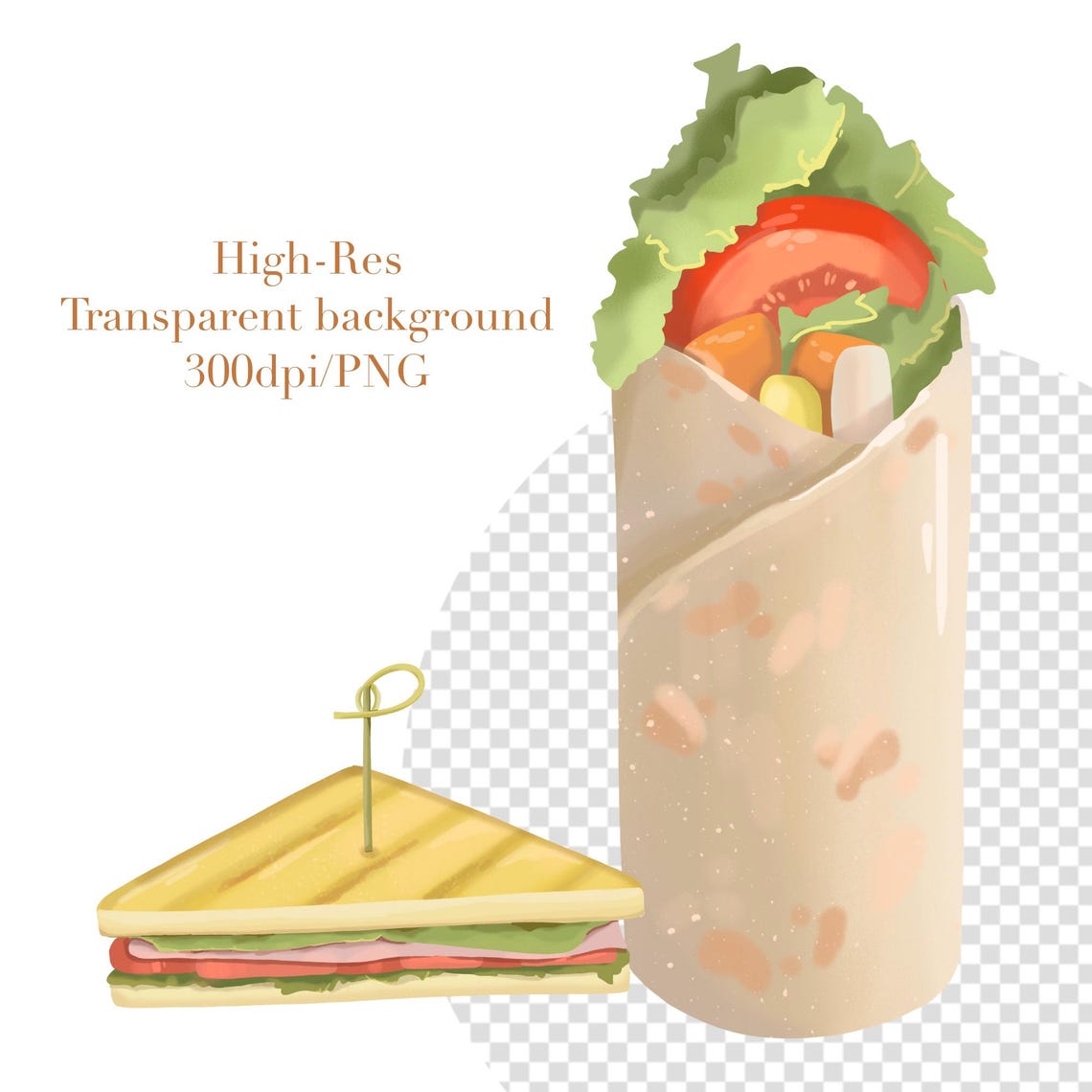 Fast Food Clipart, Junk Food, Street Food Illustrations, American Food ...