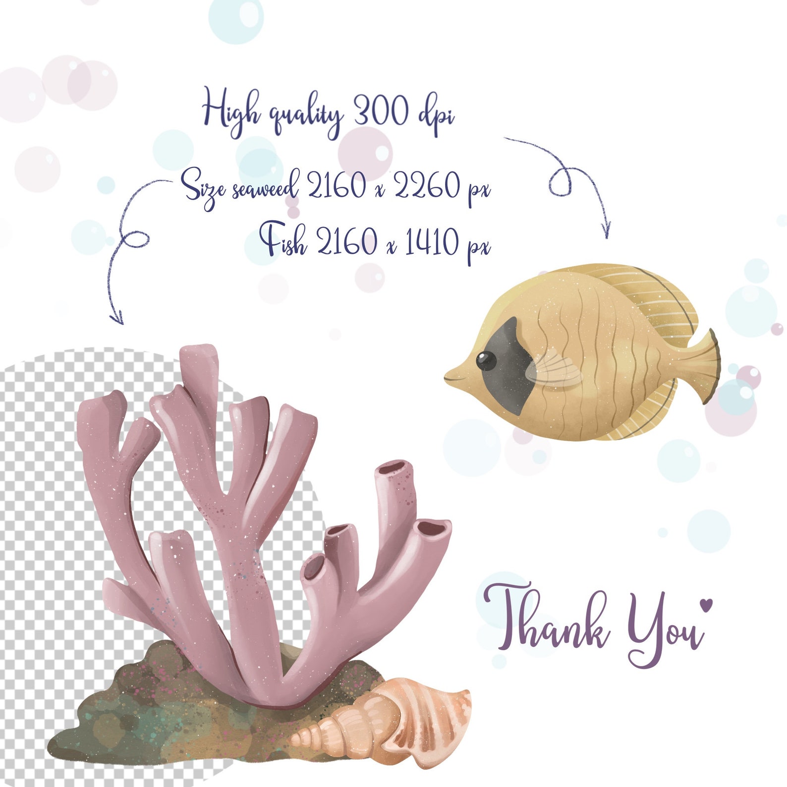 Ocean Animals PNG Clipart, Underwater Sea Animals PNG, Mermaid Clipart ...