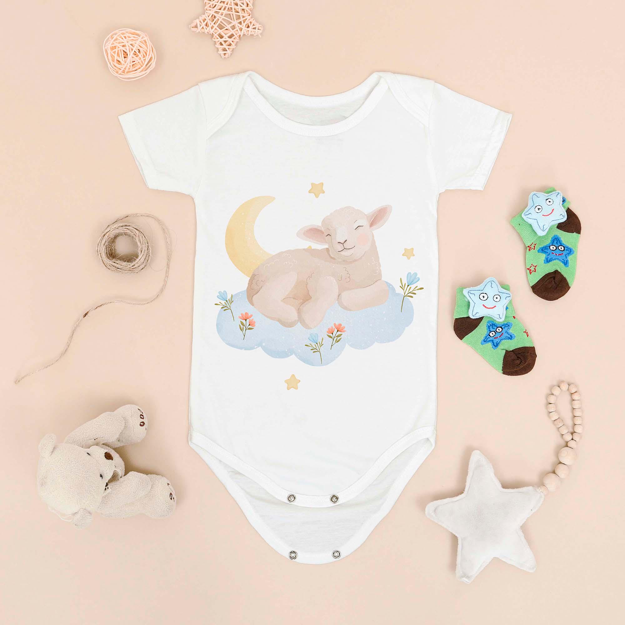 Watercolor Sheep Clipart, Baby Sheep PNG, Nursery Clipart, Lamb Graphic ...