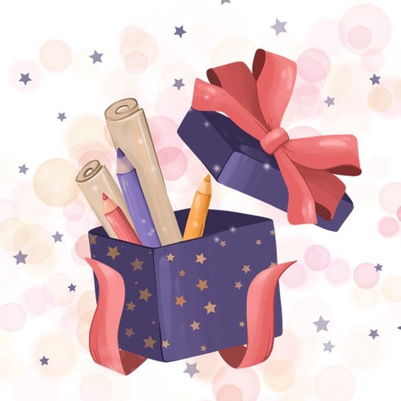 Commercial License, Digital Download Printable Clipart, Single Product ...