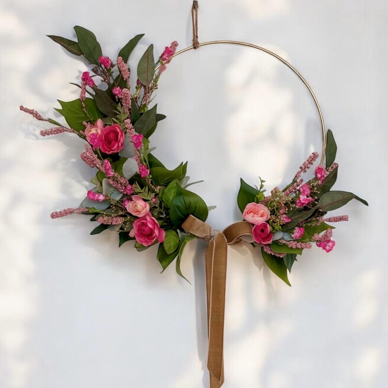 Modern Spring Wreath - Etsy