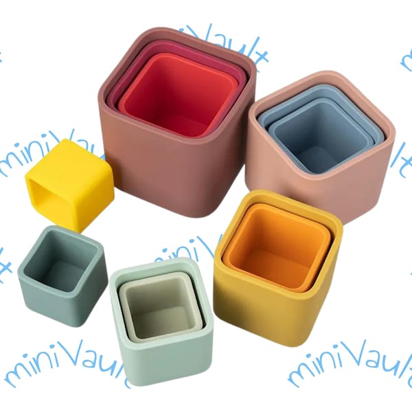 Silicone Baby Blocks - Etsy