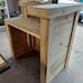 Outdoor/indoor Pine Wood Bar 4'x2.5' *read Full Description* - Etsy