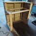 Outdoor/indoor Pine Wood Bar 4'x2.5' *read Full Description* - Etsy