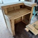 Outdoor/indoor Pine Wood Bar 4'x2.5' *read Full Description* - Etsy