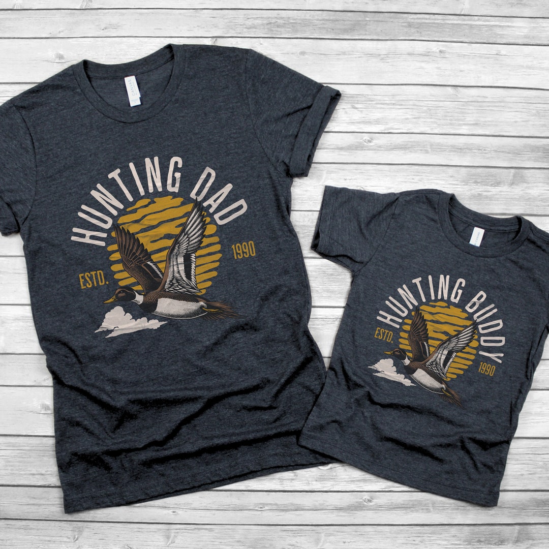 Custom Father Son Duck Hunting Shirts, Dad and Son Matching Shirts ...