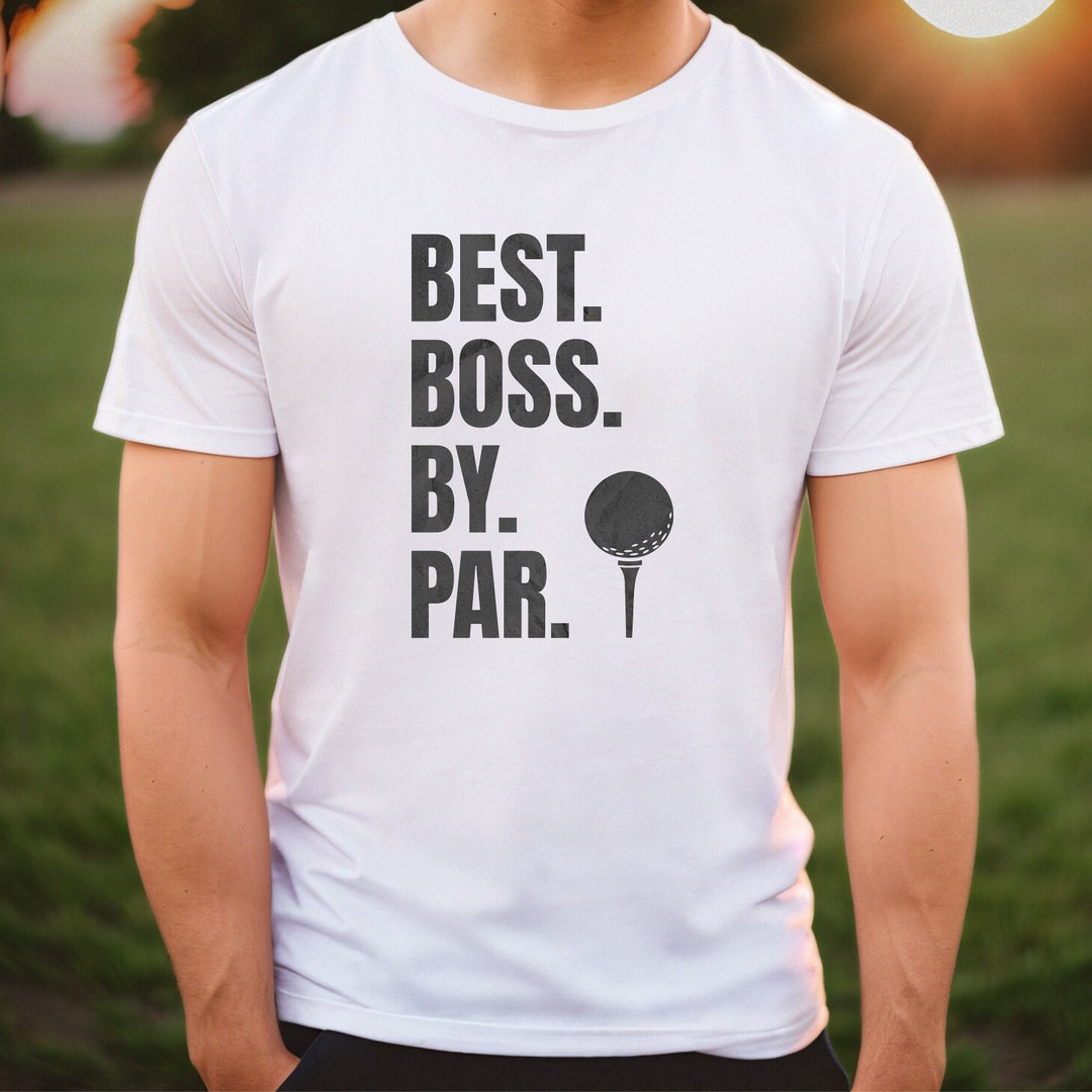 Best Boss by Par Golf Shirt, Golf Shirt for Boss, Golf Gift for Boss ...