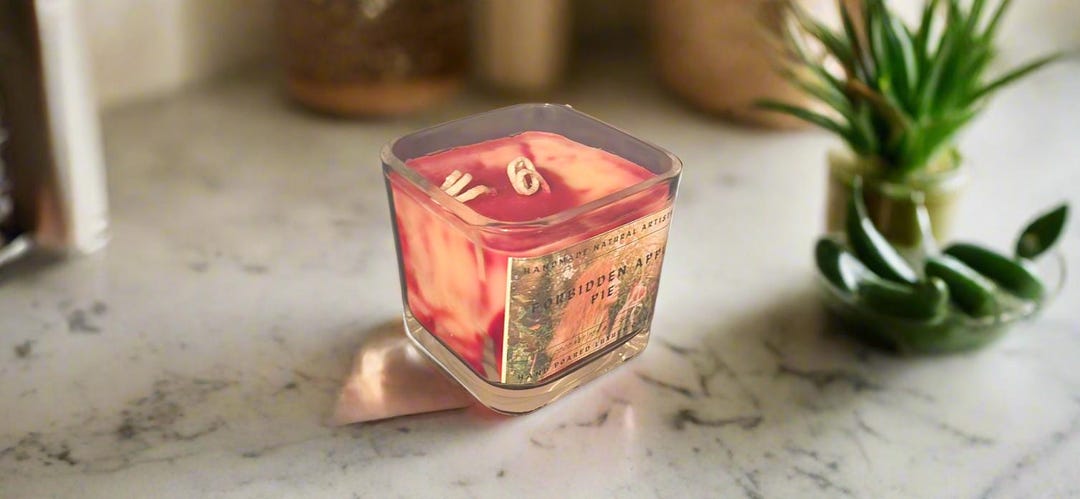 Forbidden Apple Pie 11 Lux Cube Candle - Etsy