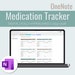 Onenote Template Medicine Tracker, Medication Log, Medication List ...