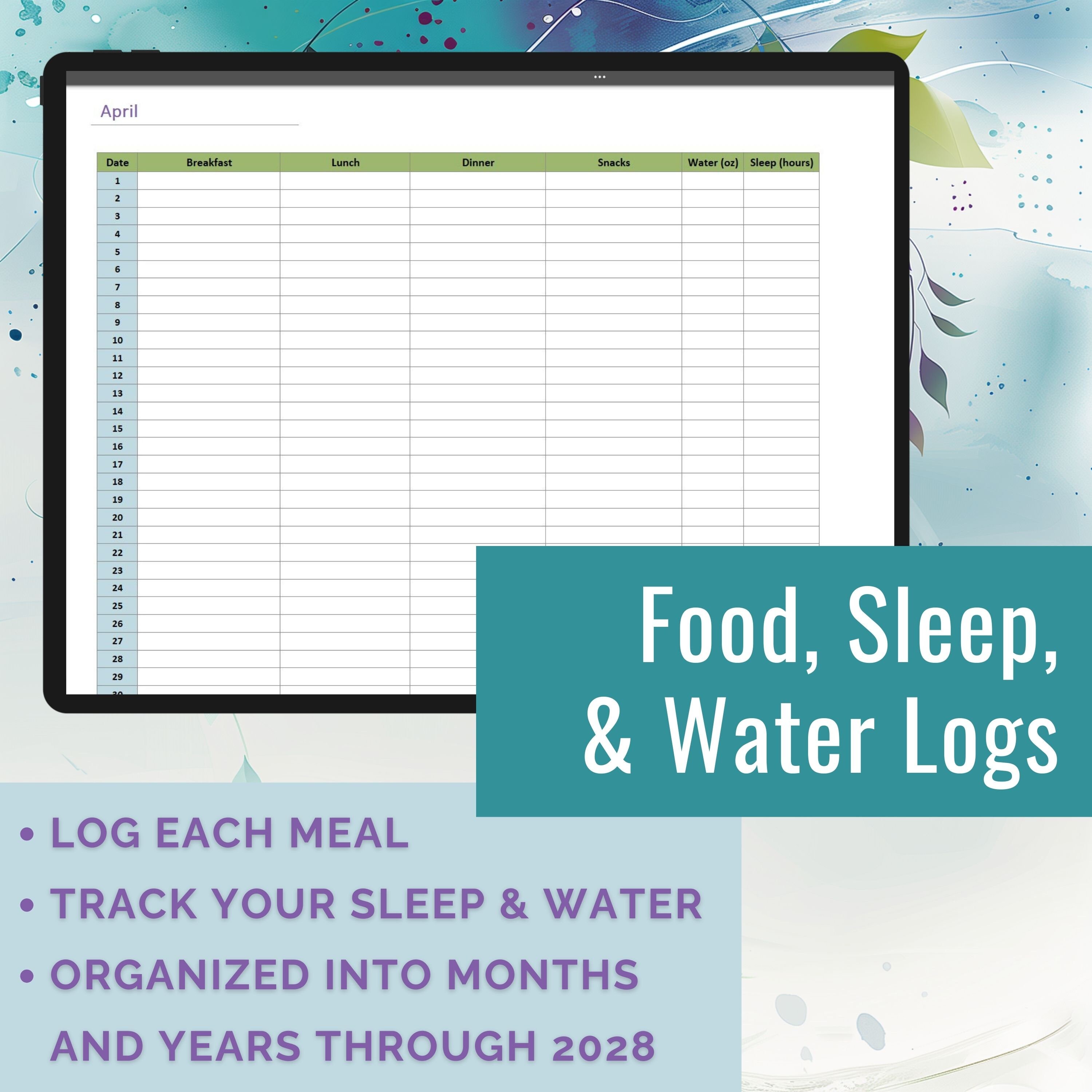 Onenote Template Migraine Tracker, Chronic Pain, Medical Tracker ...