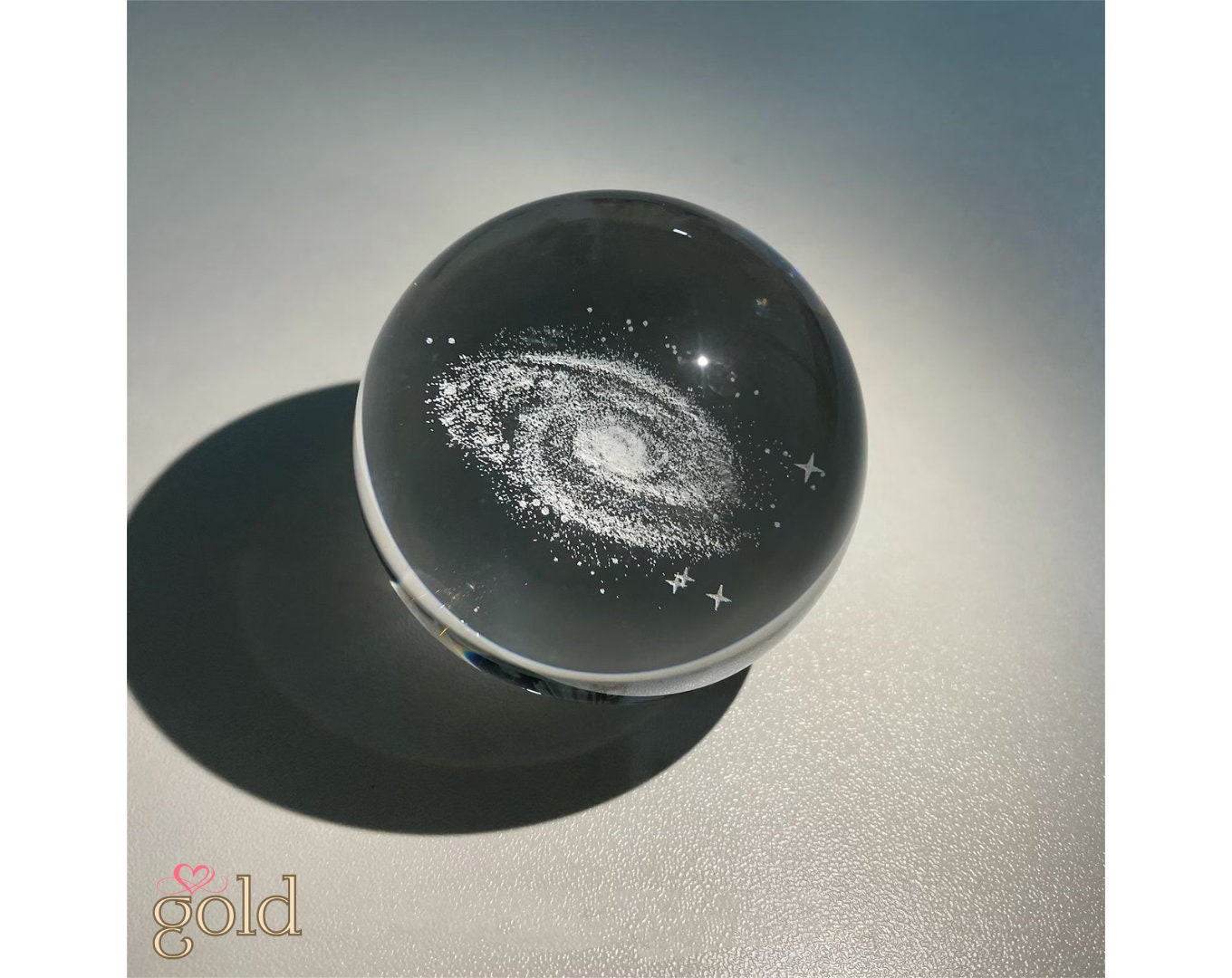 3D Planet Solar System Crystal Ball Galaxy Globe Astronomical Gift Room ...