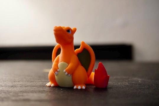 Charizard Fire Minifigure 3D Printed (mini - 1 Inch) Pokemon ...