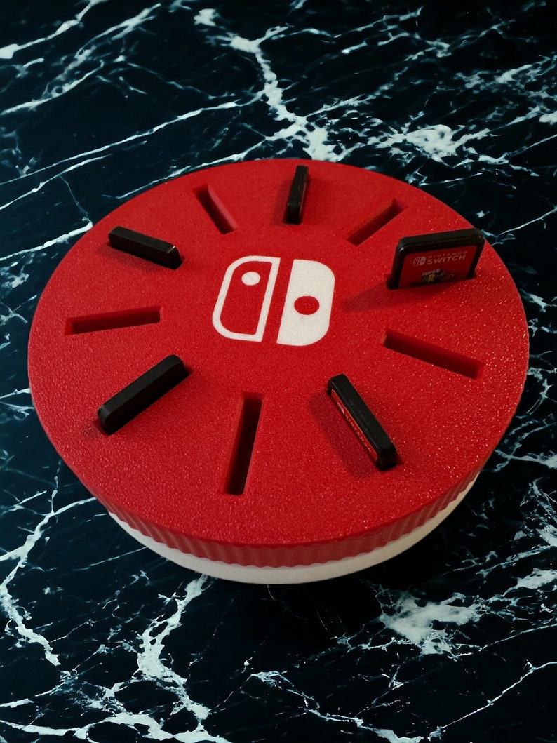 Nintendo Switch Game Holder | Carousel Design, 10-game Capacity (3D ...