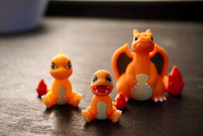 Charizard Fire Minifigure 3D Printed (mini - 1 Inch) Pokemon ...
