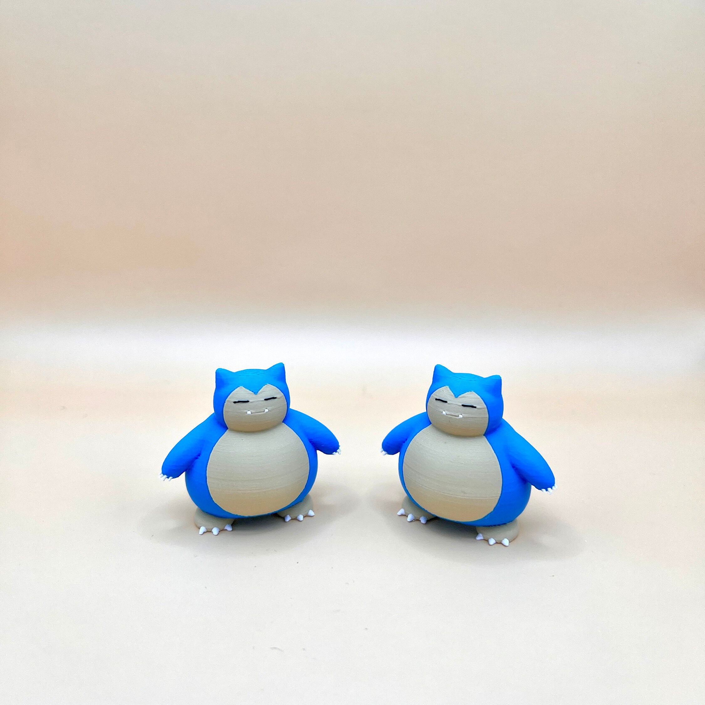 Snorlax Minifigure 3D Printed (small - 2 Inch) Pocket-sized Pokemon - Etsy
