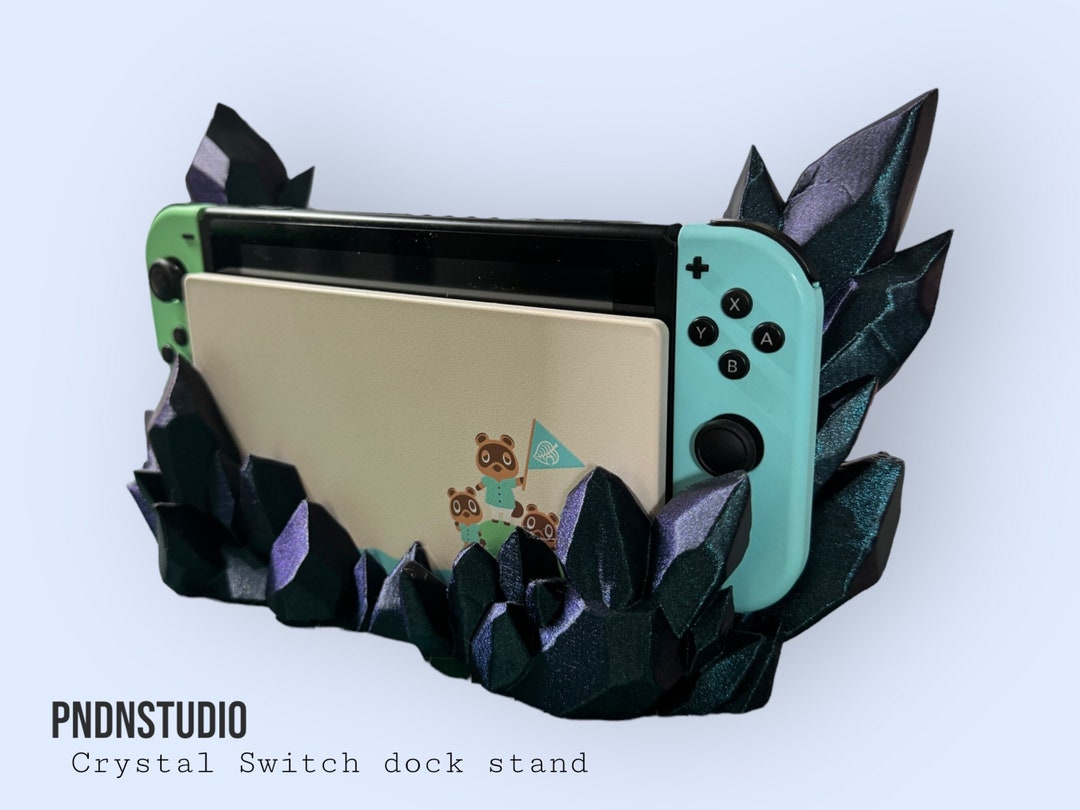 Nintendo Switch Crystal Dock (CLASSIC/OLED)- Elegant Docking Station ...