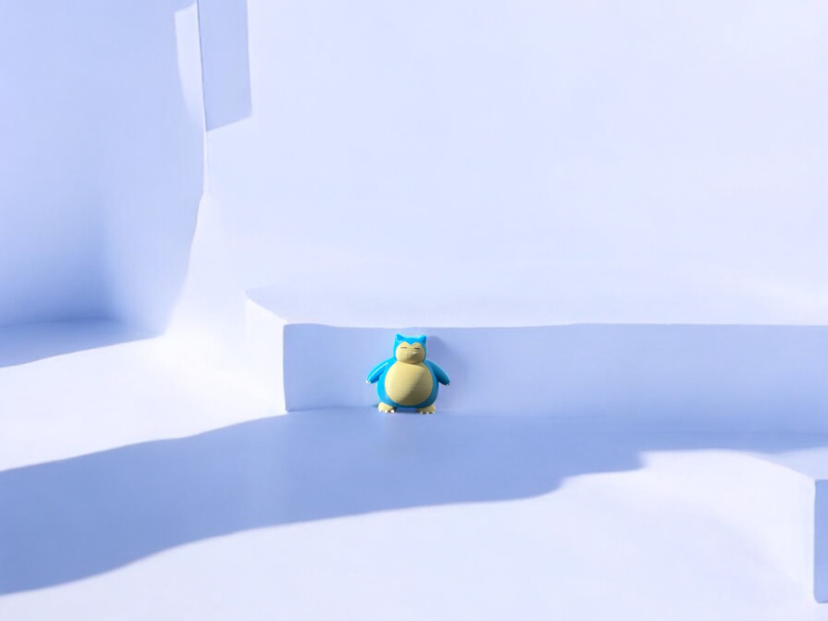 Snorlax Minifigure 3D Printed (small - 2 Inch) Pocket-sized Pokemon - Etsy