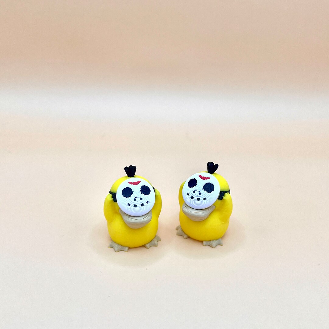 Halloween Psyduck Jason Mask Costume Figurine Type Durable and Eco ...