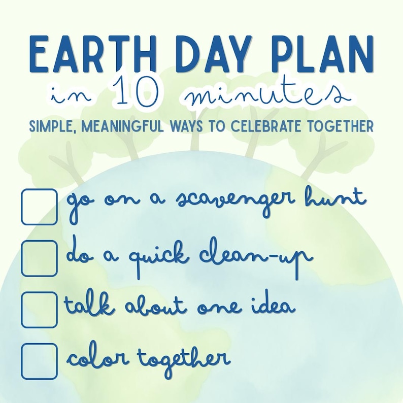 Earth Day Activities Bundle for Kids | Scavenger Hunt, Recycling Game ...