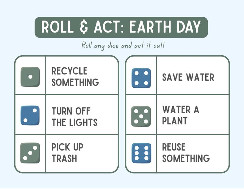 Earth Day Activities Bundle for Kids | Scavenger Hunt, Recycling Game ...