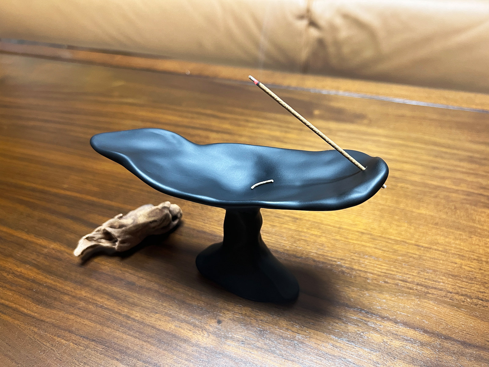 Black Ceramic Incense Sticks Holder, Handmade Incense Burner, Whale ...