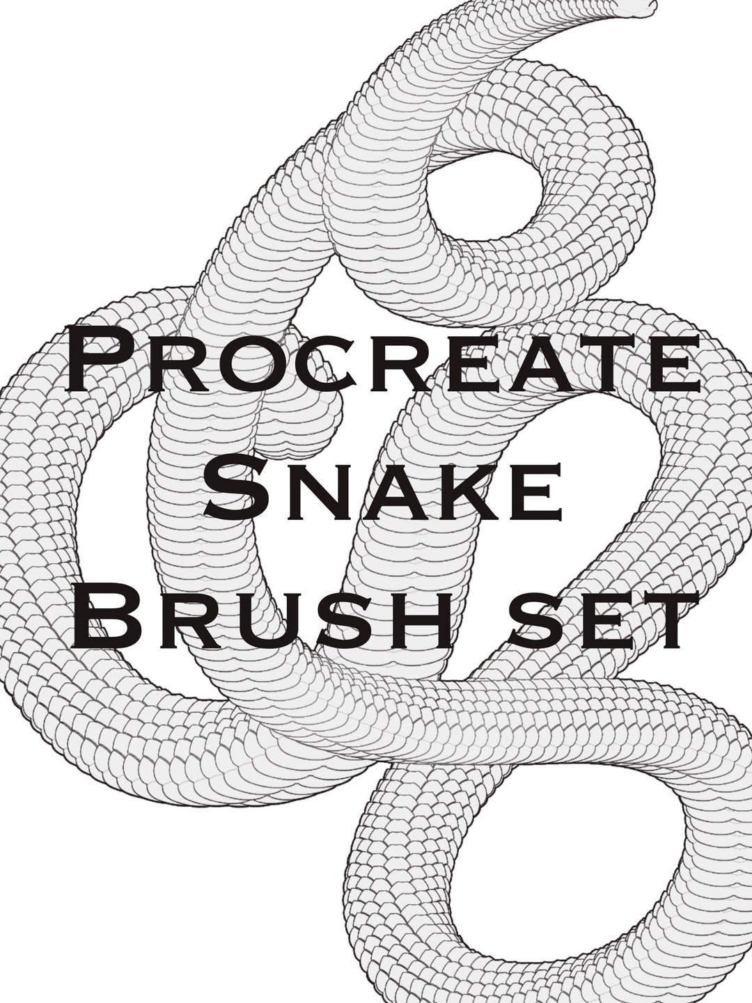 10 Procreate Snake, Koi, Dragon Brushet - Etsy
